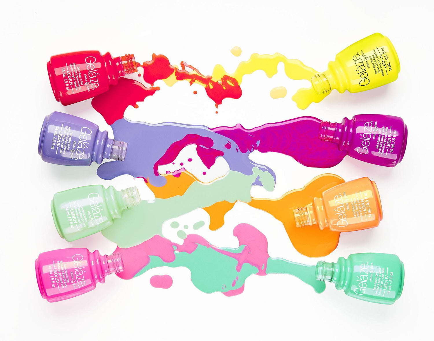 Applying China Glaze Gelaze Easily In 4 Steps - Sanida Beauty